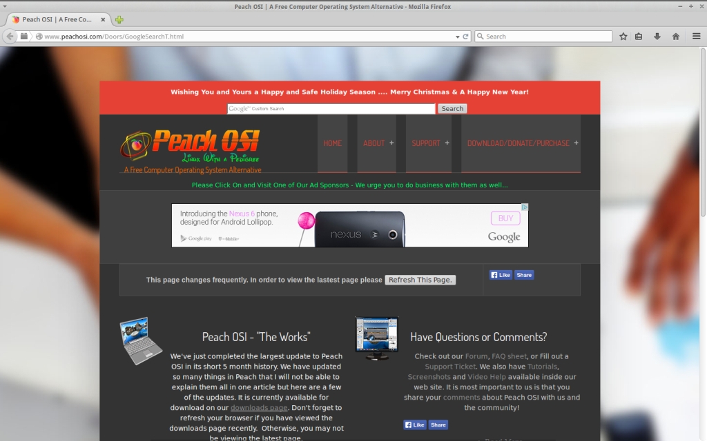 Peach OSI | A Free Computer Operating System Alternative